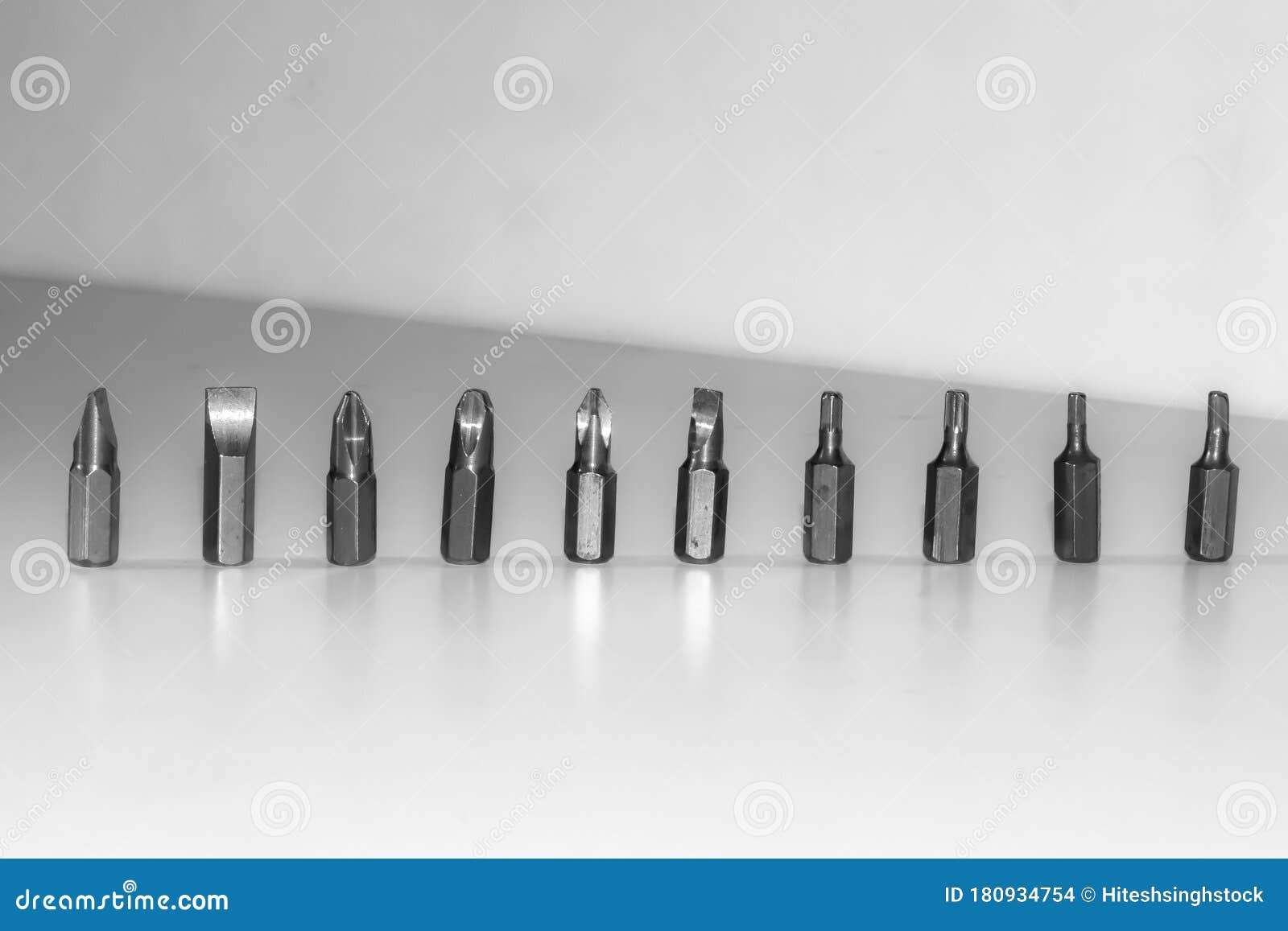 Different Types of Bits of Screwdriver Stock Photo - Image of jutti ...