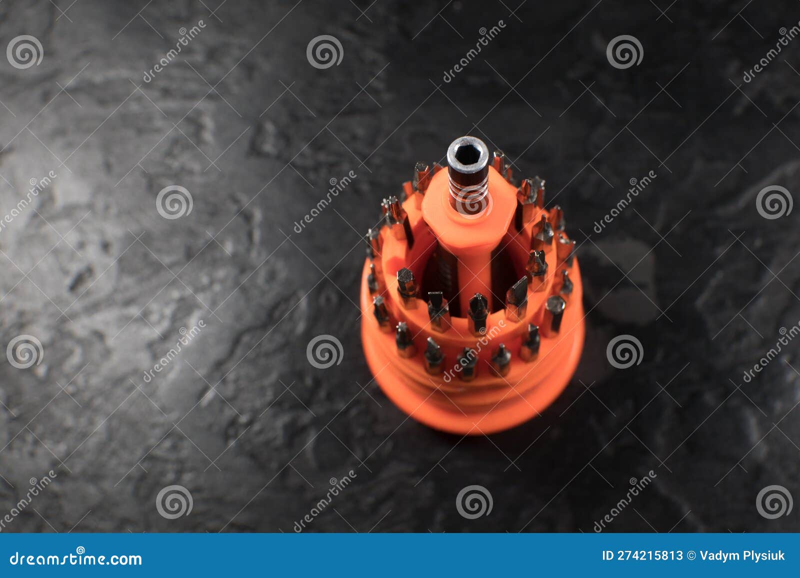 Different Types of Screwdrivers. Working Instruments for Maintenance ...