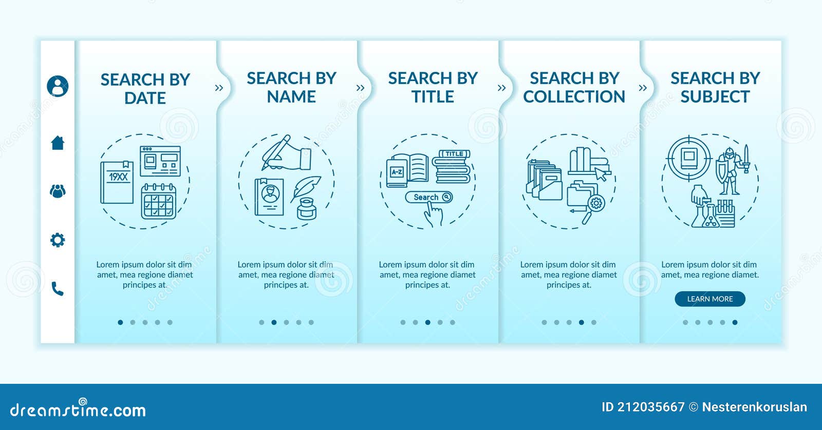 Job Searching App Ui Kit For Responsive Mobile App Or Website With ...