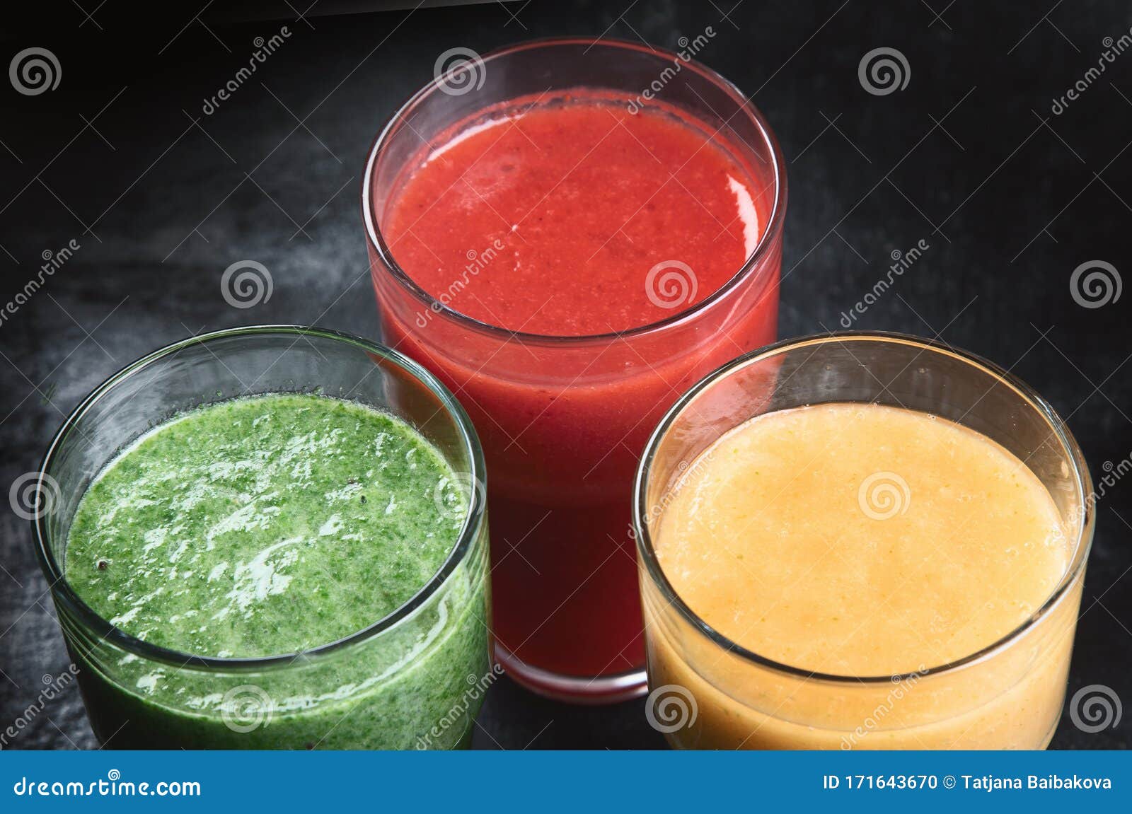 Different Types of Smoothies Stock Photo - Image of juice, beverage ...