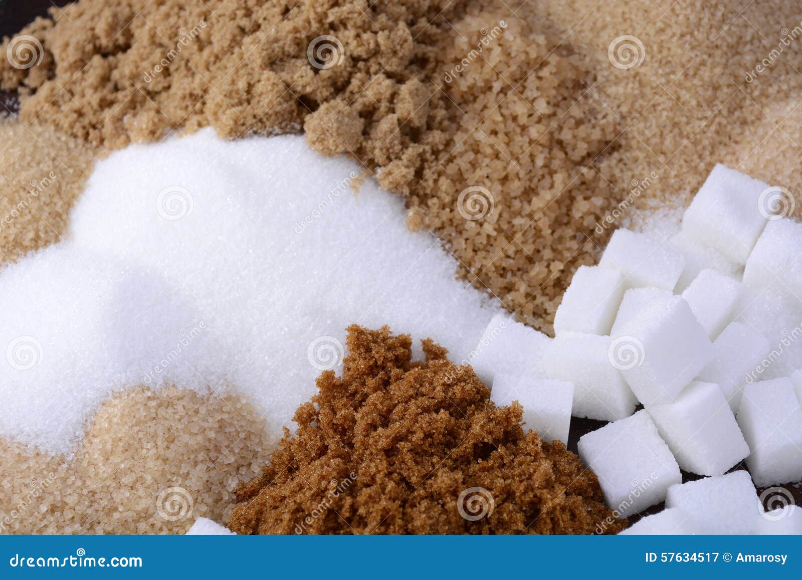 Different types of sugar stock image. Image of kitchen - 57634517