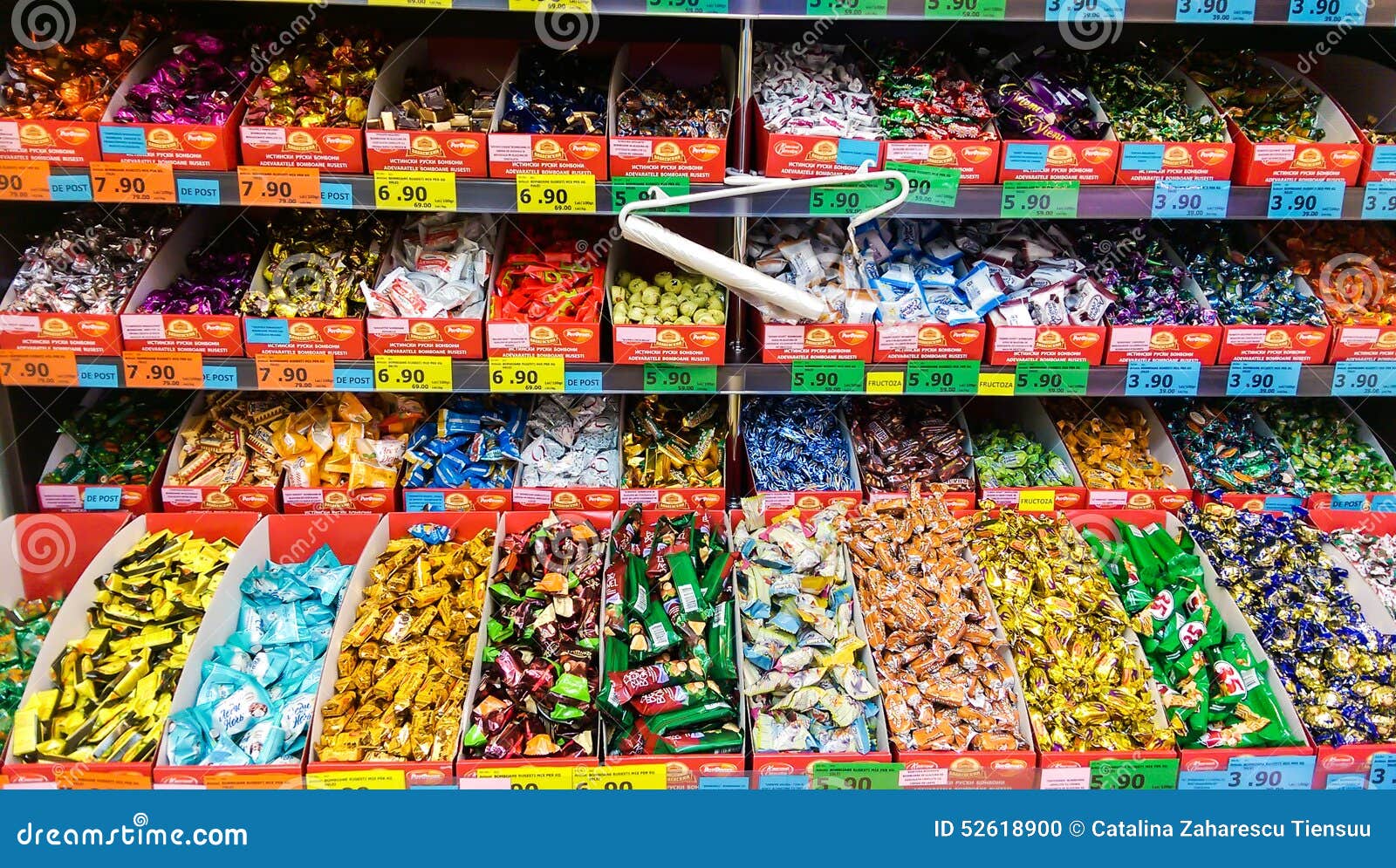 Different Types of Sweets in a Russian Shop Editorial Image - Image of ...