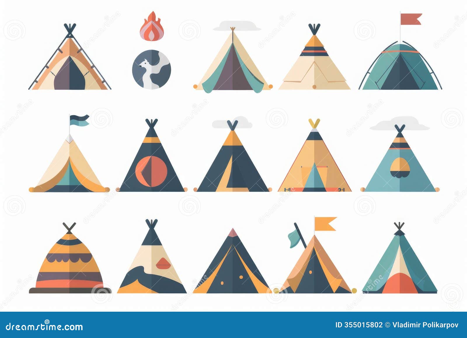 Different Types of Teepees for Various Uses. Ideal for Outdoor and ...