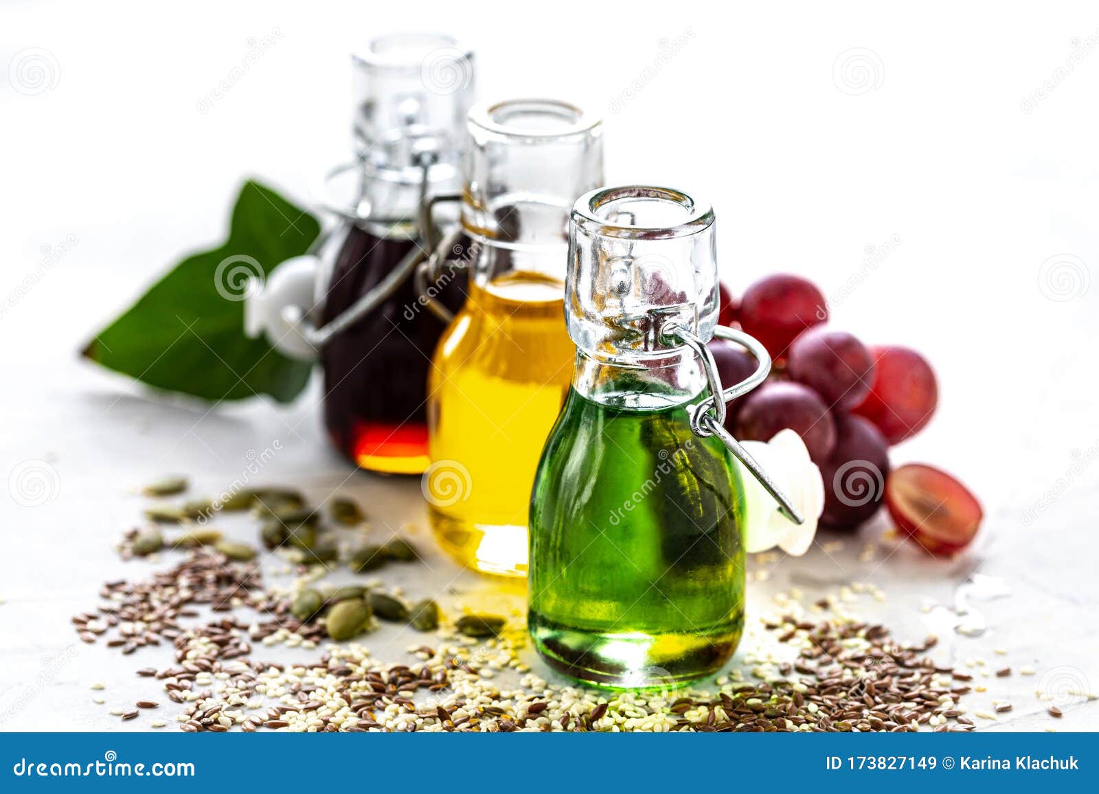 Different Types of Vegetable Oil in Glass Bottles: Sesame, Linseed ... Different Types of Vegetable Oil in Glass Bottles: Sesame, Linseed ...