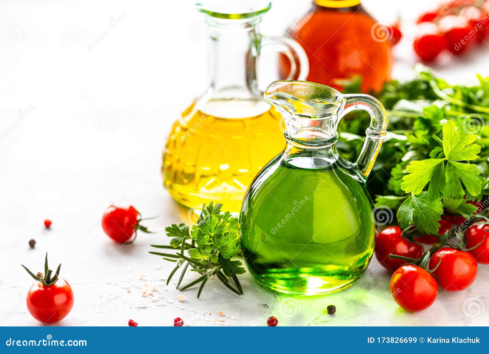 Different Types of Vegetable Oil in Glass Bottles: Sesame, Linseed ...