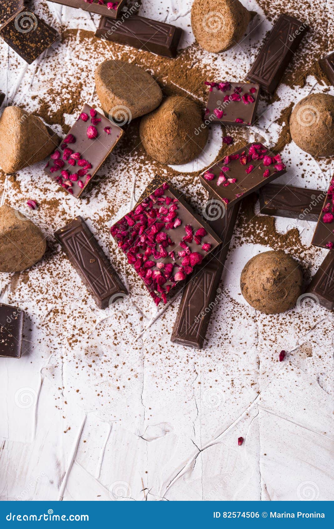 Different Varieties of Chocolate Stock Photo - Image of milk, flavor ...