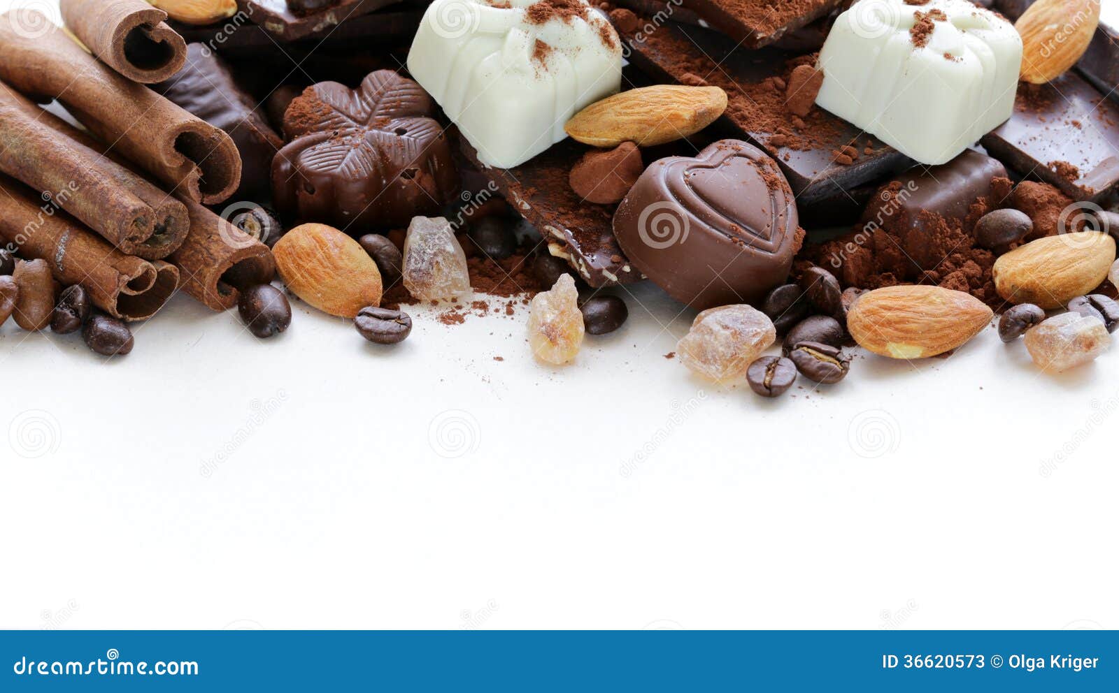 Different Varieties of Chocolate and Sweets Stock Image - Image of ...