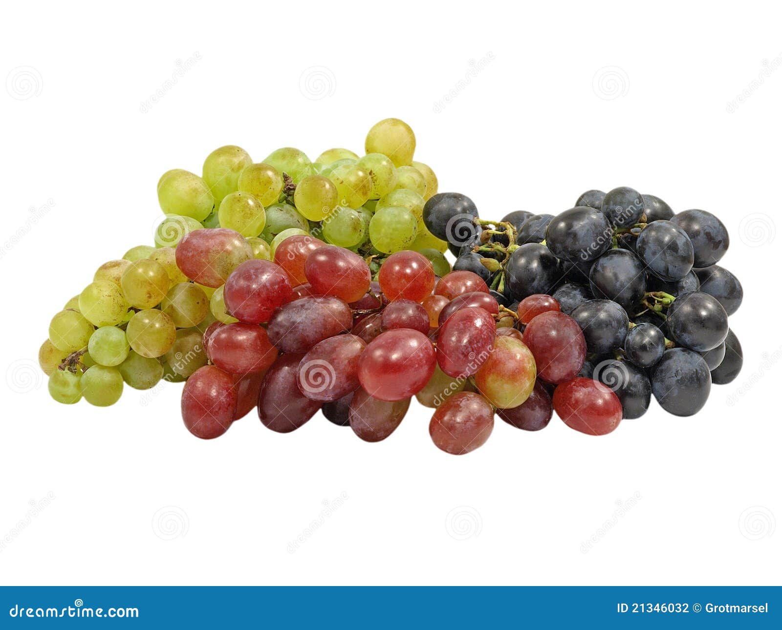 Different Varieties Grape. stock photo. Image of appetite - 21346032