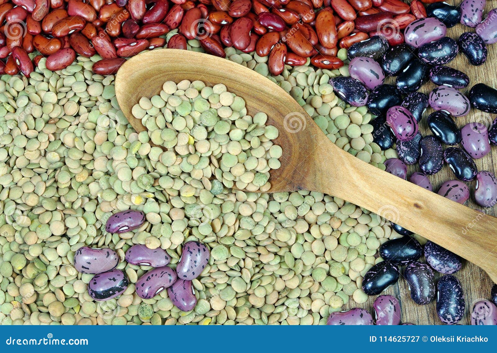 Different Varieties of Kidney Beans Stock Image - Image of multicolor ...