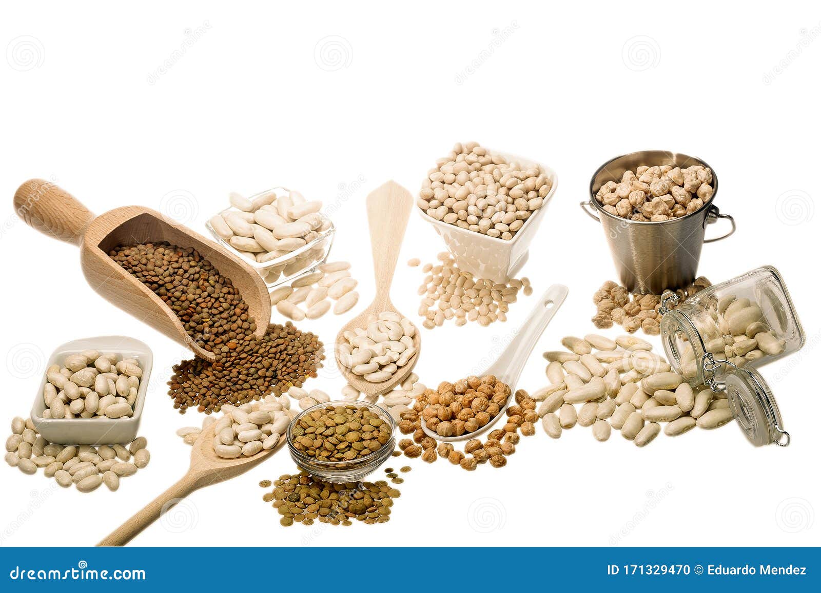 Different Varieties of Legumes Stock Photo - Image of chickpea, food ...