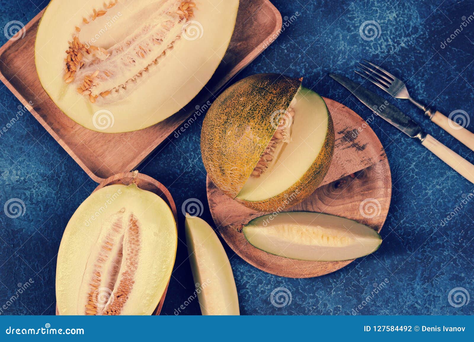 Different Varieties of Melon Stock Photo - Image of summer, nutrition ...