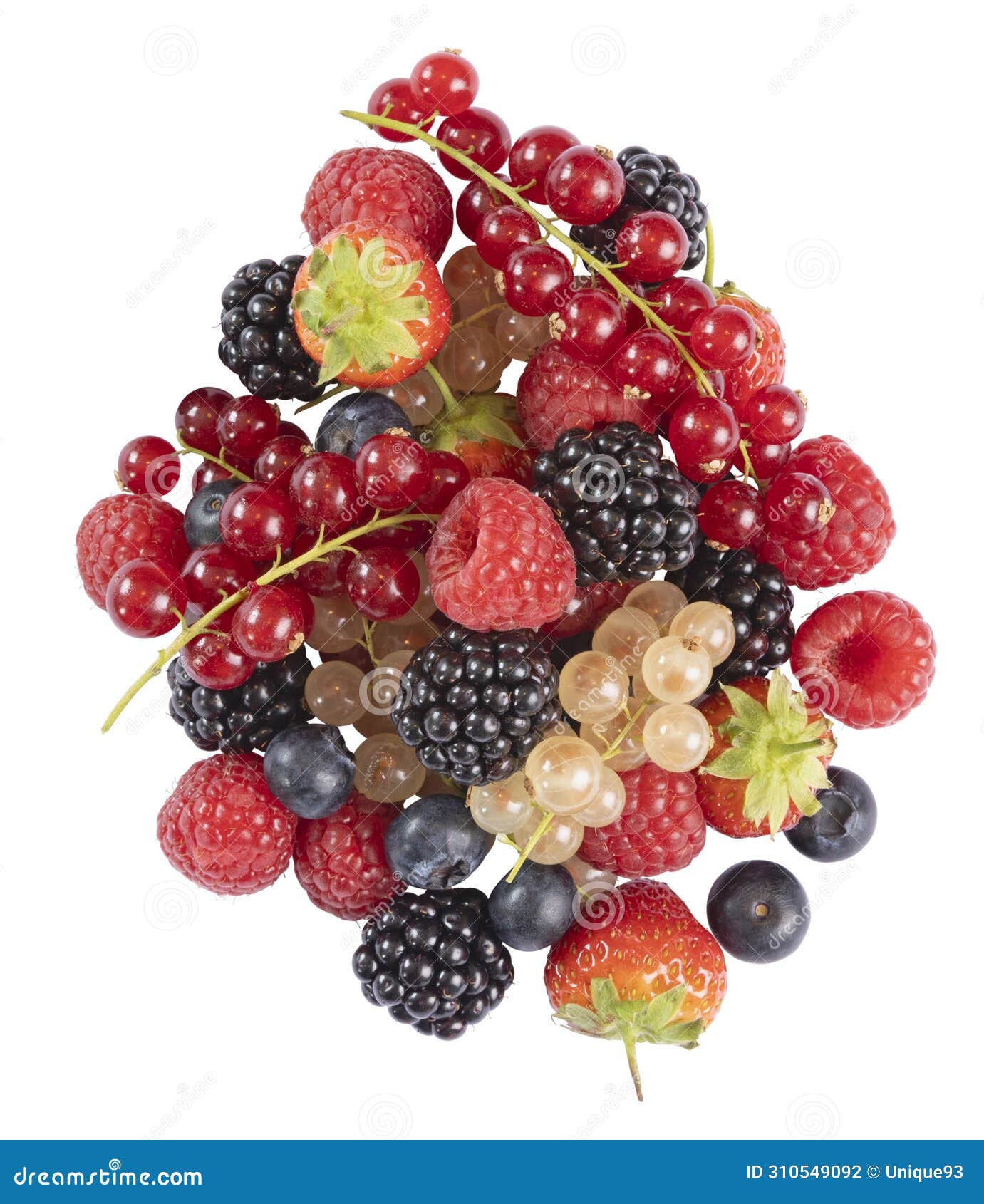 Different Varieties of Summer Berries Stock Photo - Image of vitamins ...