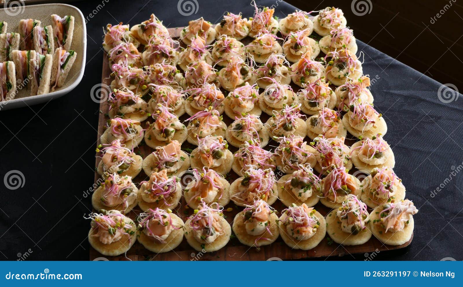 Different Variety of Savories in Serving Plate Stock Image - Image of ...