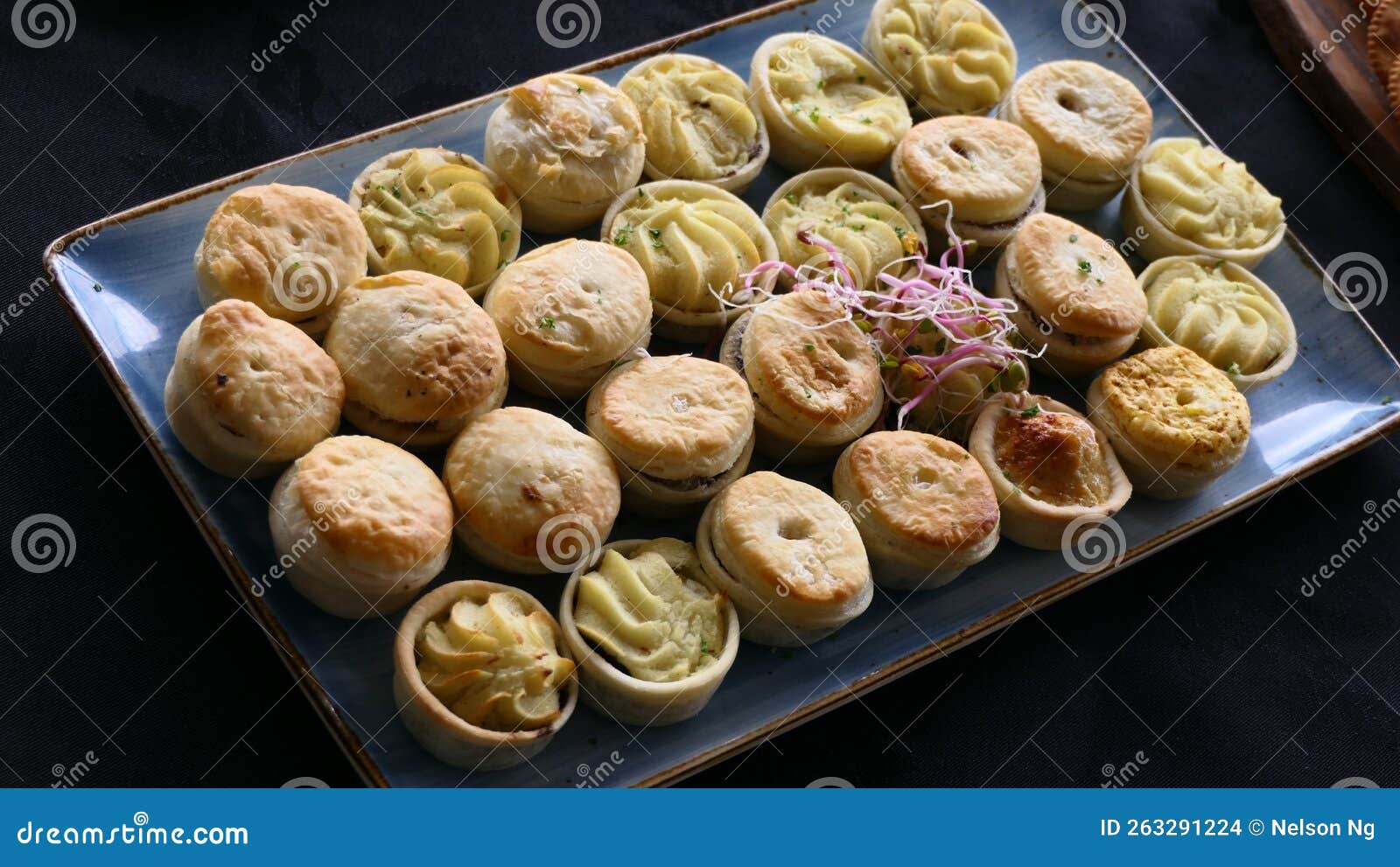 Different Variety of Savories in Serving Plate Stock Photo - Image of ...