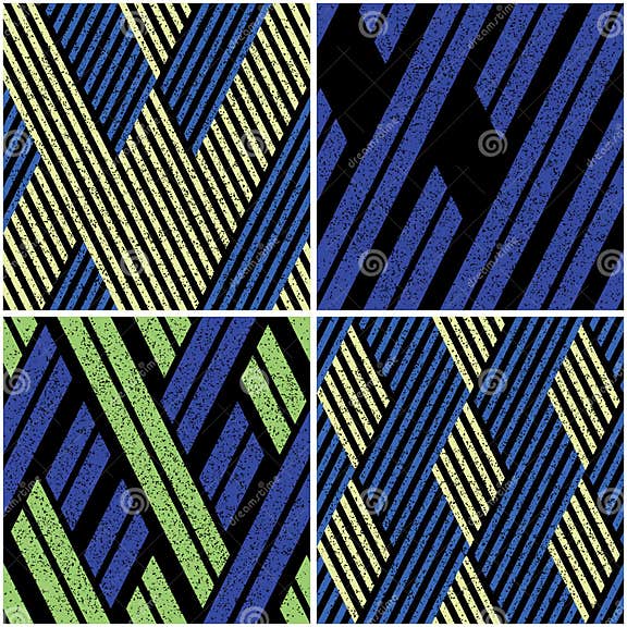 4 Different Vector Patterns in the Same Package_n Stock Vector ...