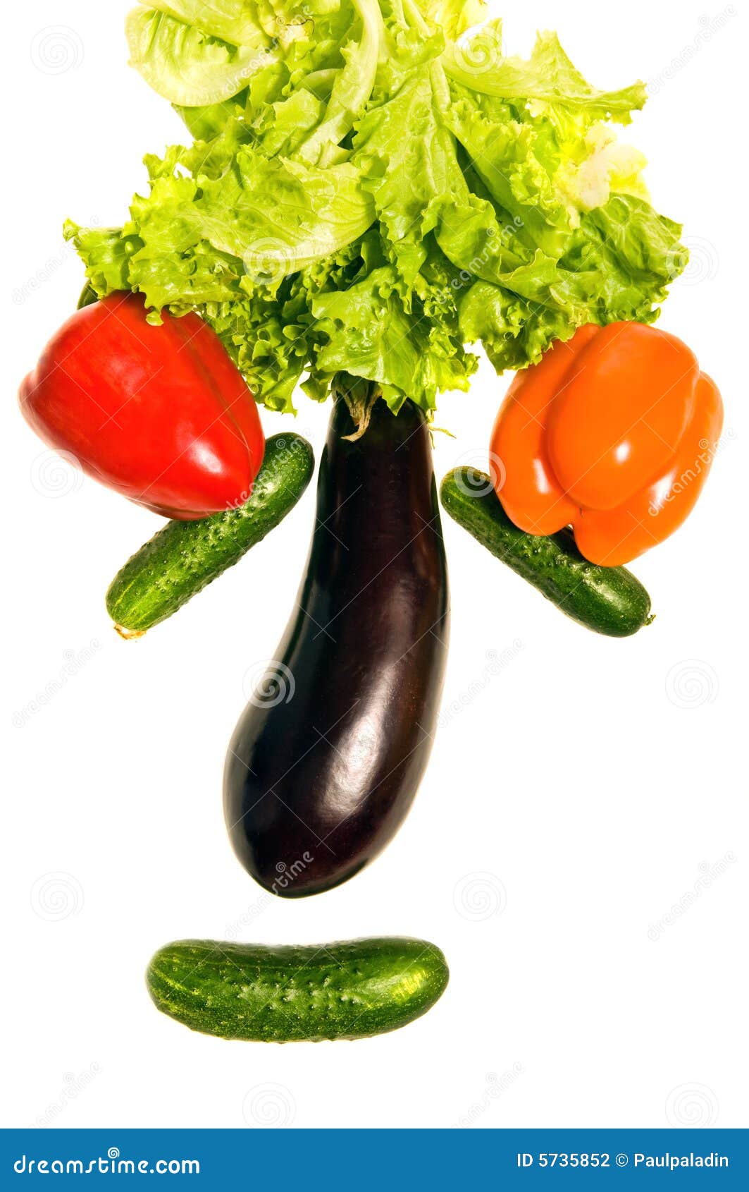 Different vegetables stock photo. Image of happy, face - 5735852