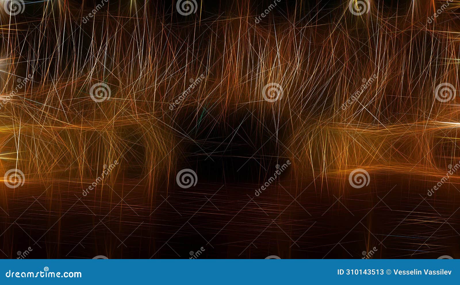 A Different View of Nature in Abstract Shapes and Movements. Stock ...