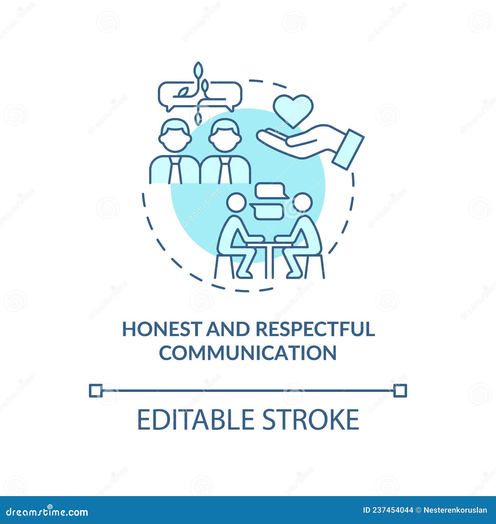 Different Viewpoints Communication Turquoise Concept Icon Stock Vector ... Different Viewpoints Communication Turquoise Concept Icon Stock Vector ...