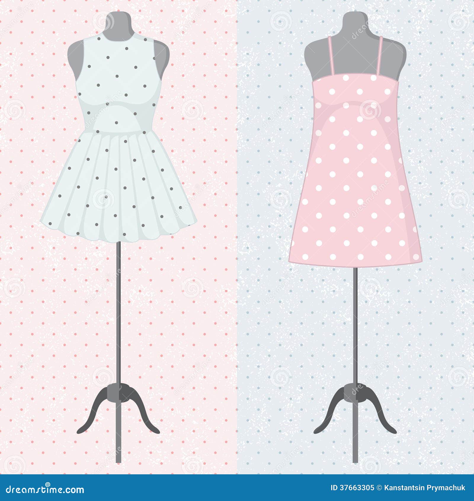 Bodyform Mannequin With Butterfly Cartoon Vector | CartoonDealer.com ...