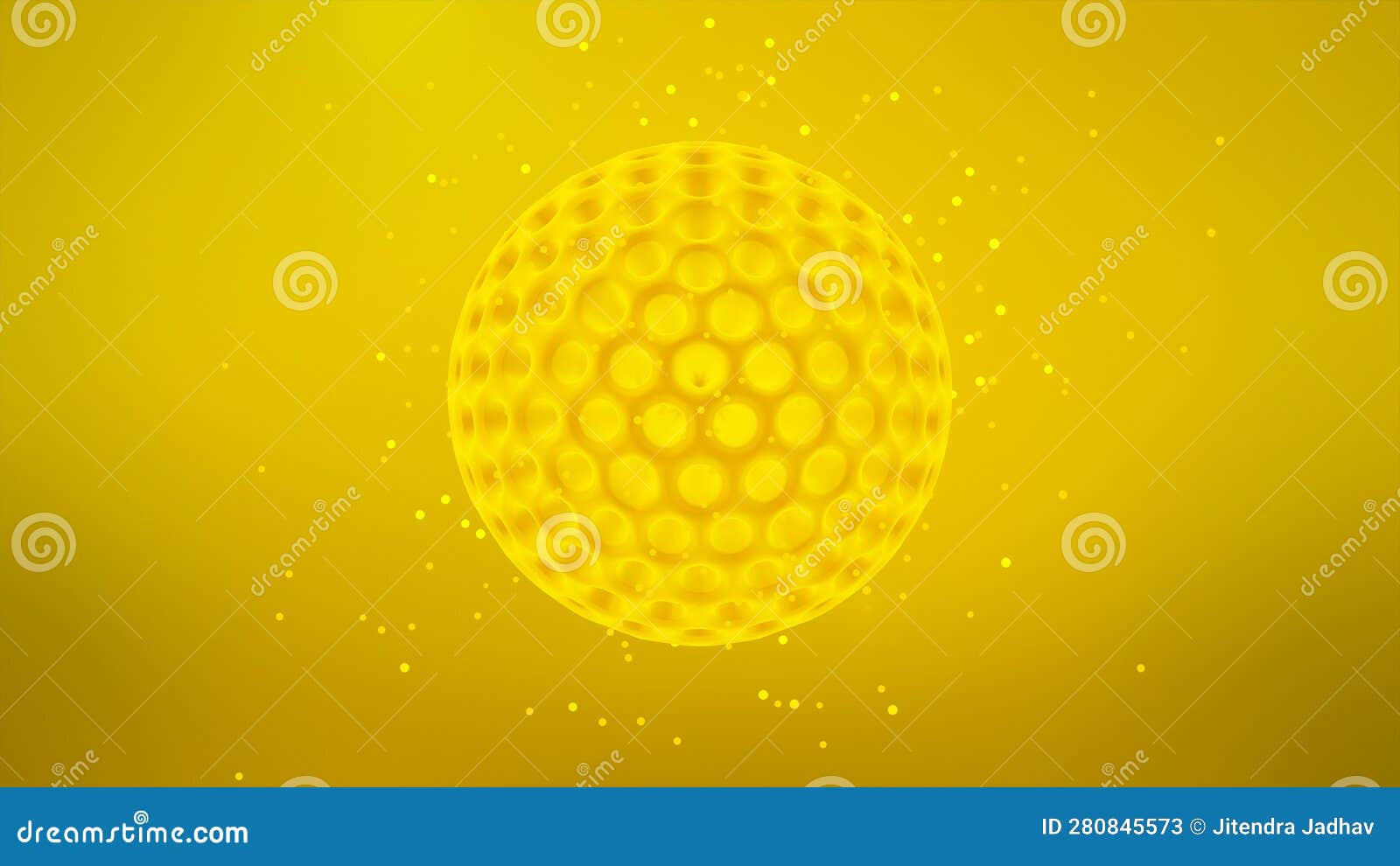 Different Viruses or Bacteria Fly Around Stock Illustration ...