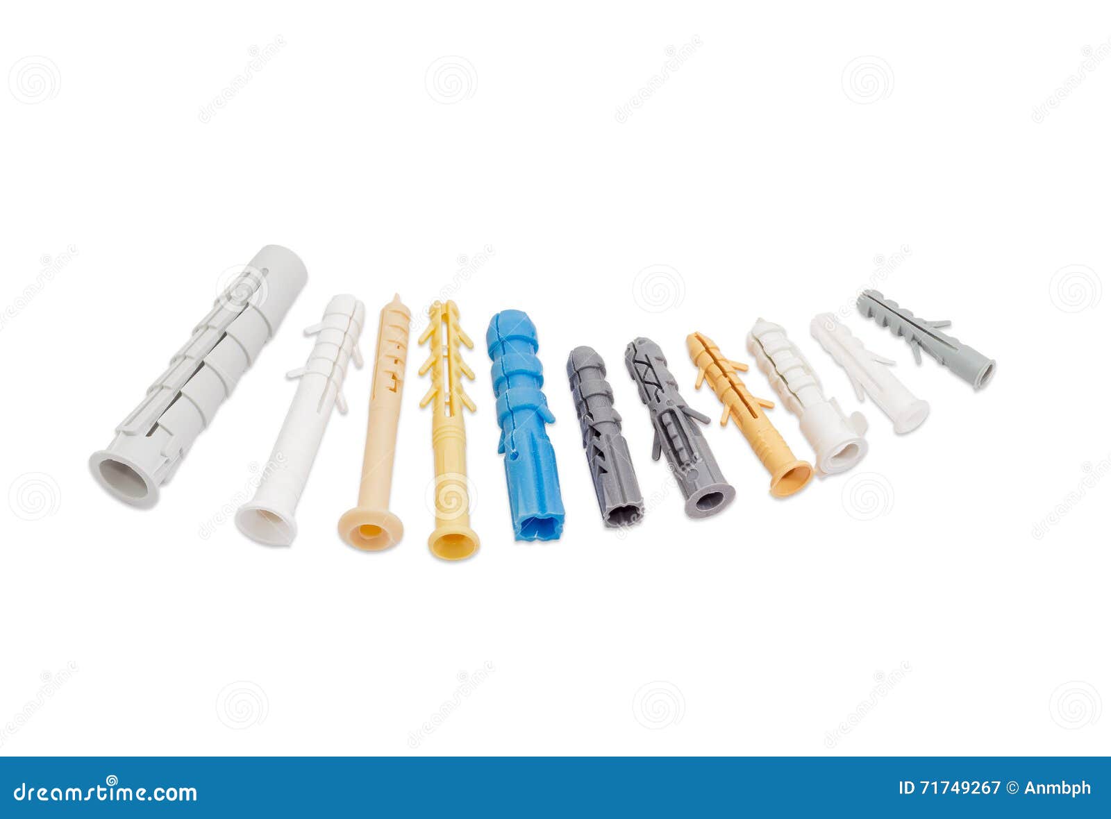 Different Wall Plugs on a Light Background Stock Image - Image of wall ...