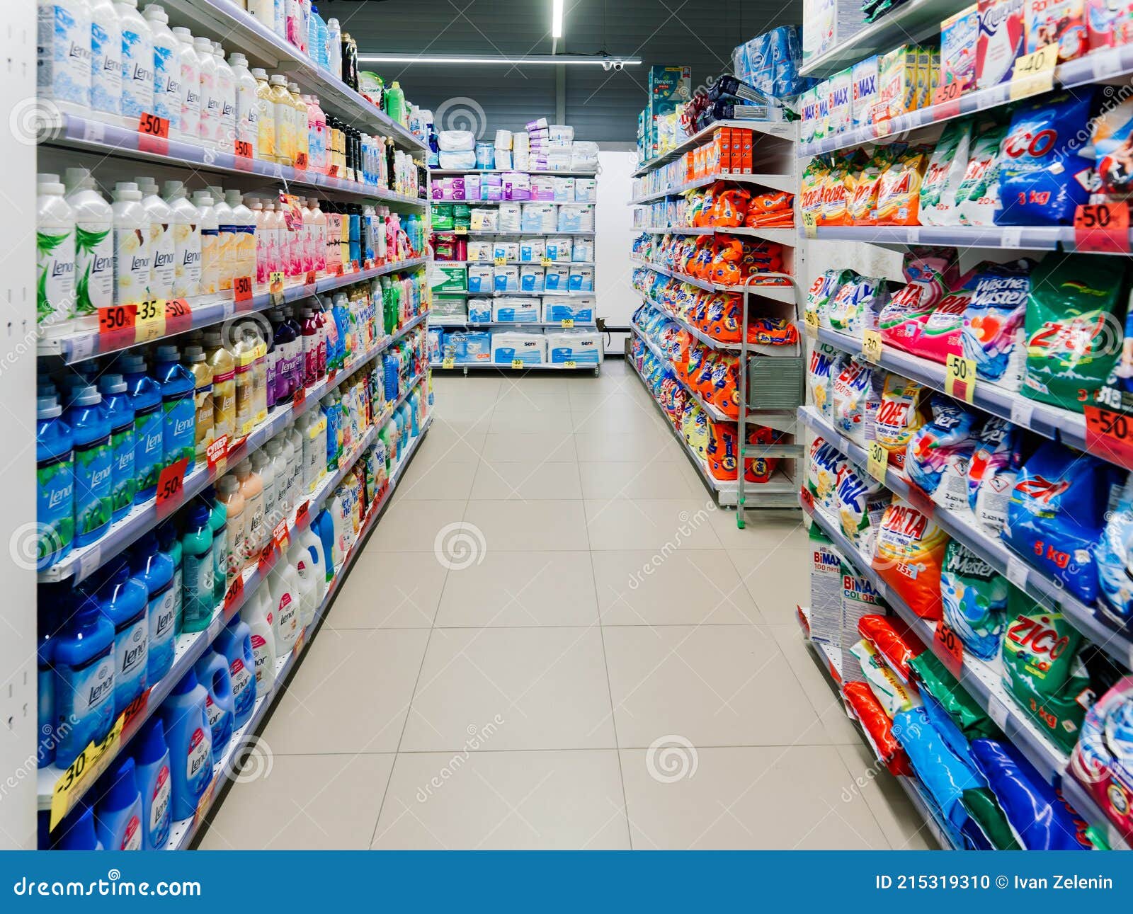 Different Washing Powder, Cleaning Agent Ready for Sale at the ...