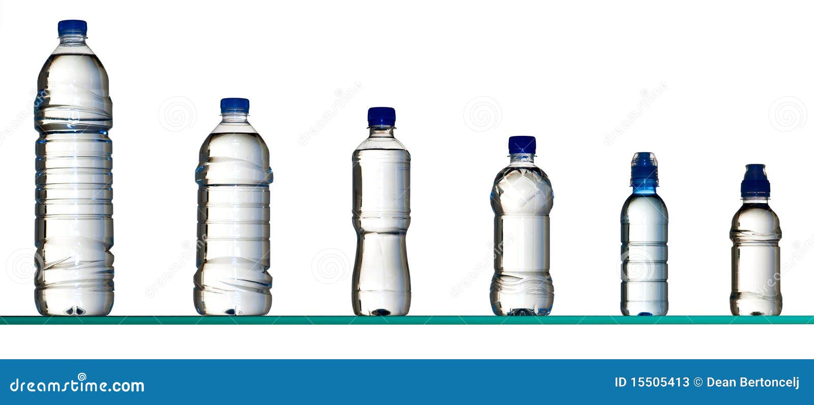 Different water bottles stock image. Image of shape, full - 15505413