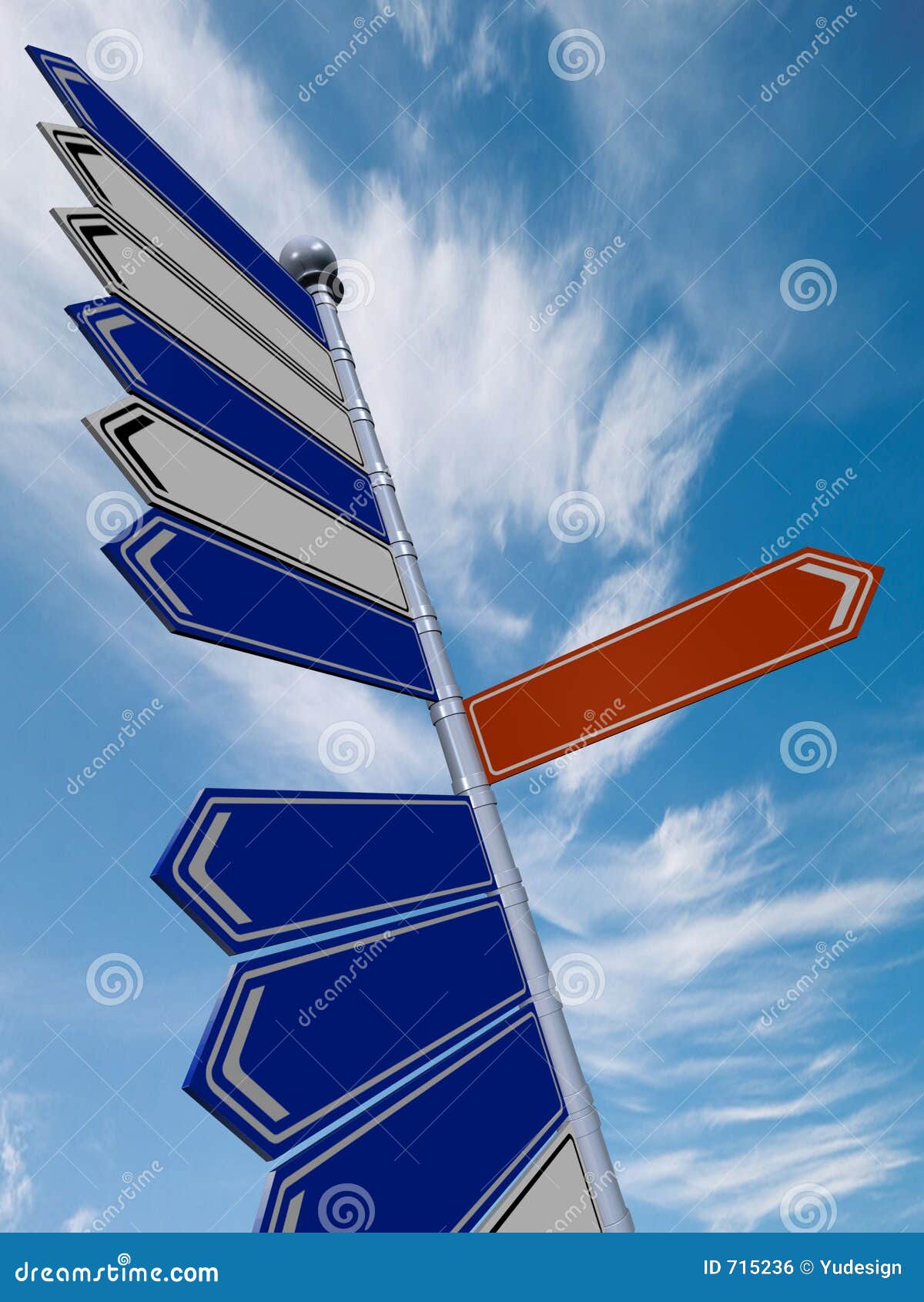 Different way stock illustration. Illustration of properly - 715236