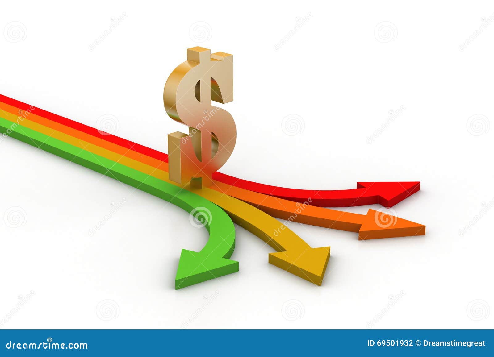 Different Way for Earning Income Stock Illustration - Illustration of ...
