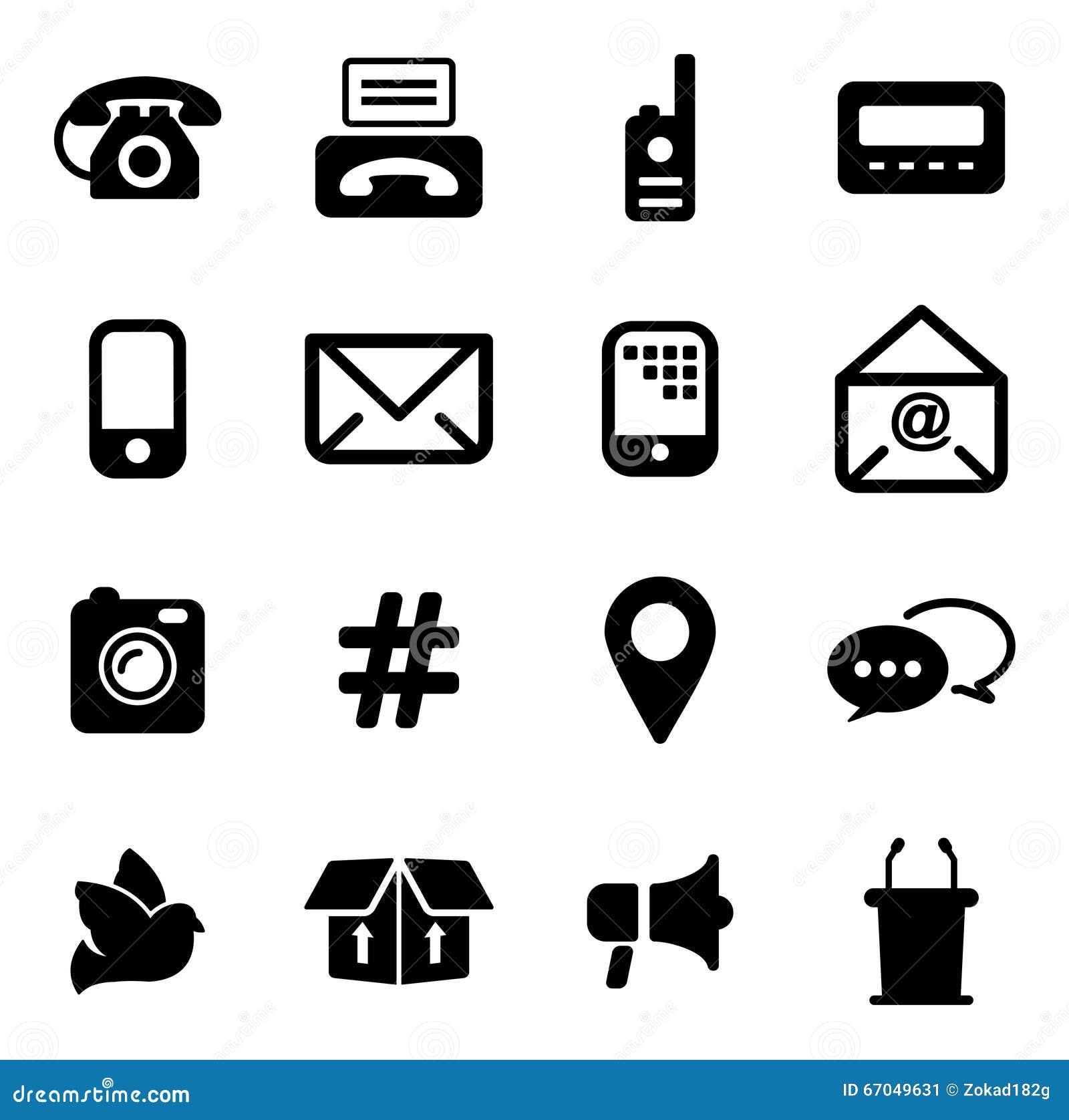 Different Ways of Communication Icons Stock Vector - Illustration of ... Different Ways of Communication Icons Stock Vector - Illustration of ...