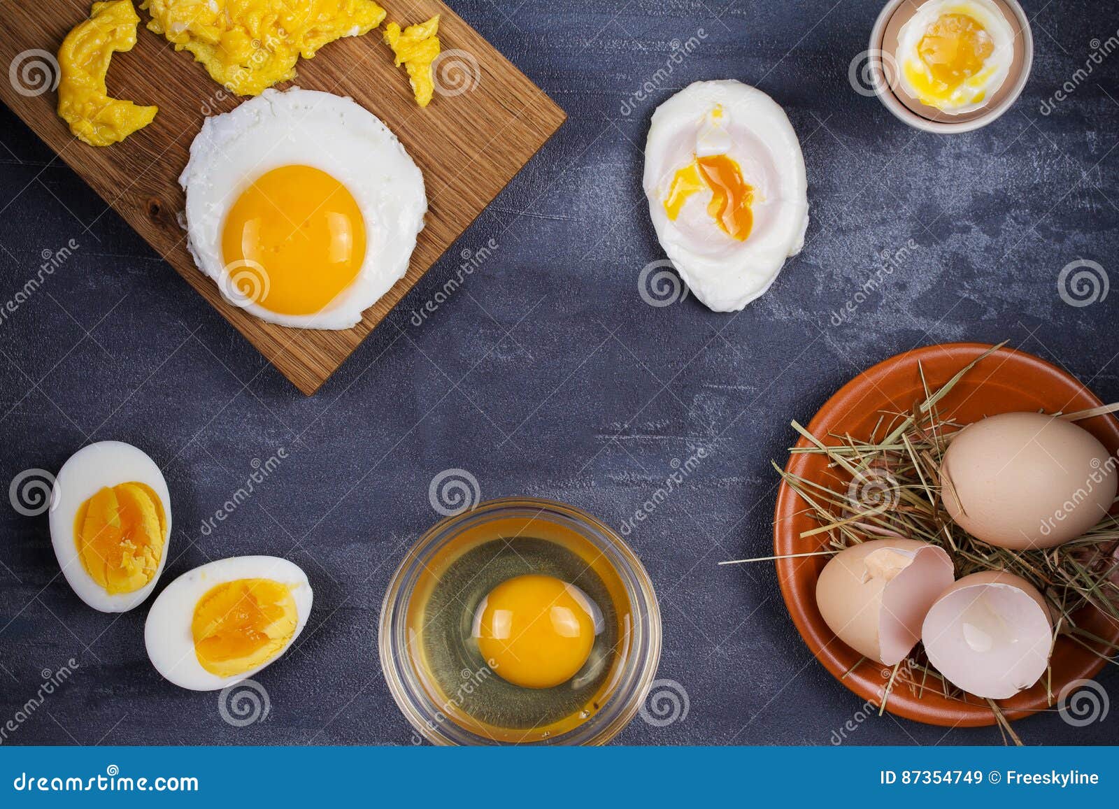 Different Ways of Cooking Eggs Stock Image - Image of food, delicious ...