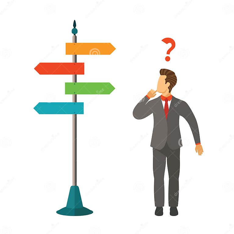 Different Ways Vector Concept in Flat Cartoon Style Stock Vector ...