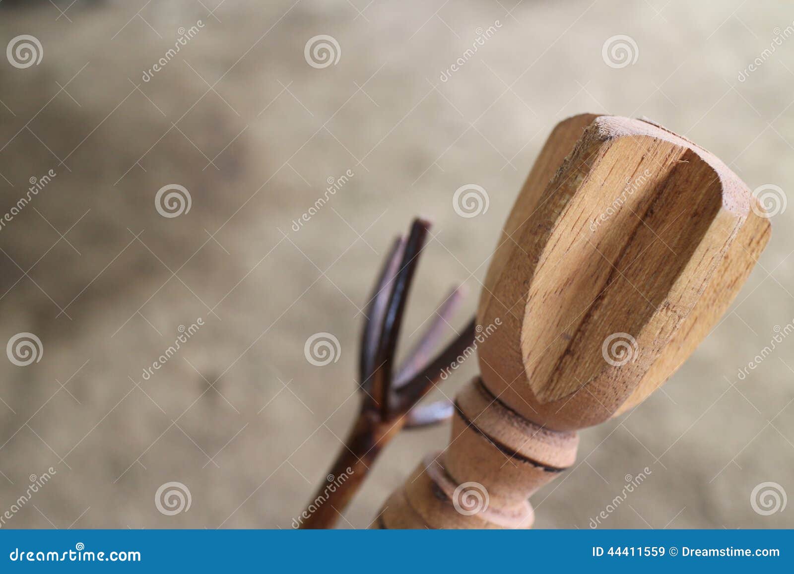 Different Wicks To Mix the Cocoa To Make Chocolate Drink Stock Image ...