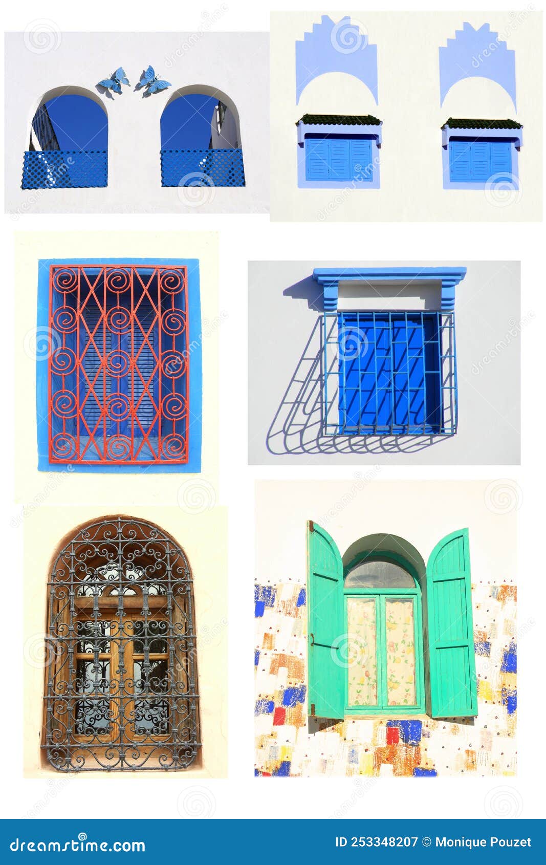 Different Windows from Different Cultures Stock Image - Image of ...