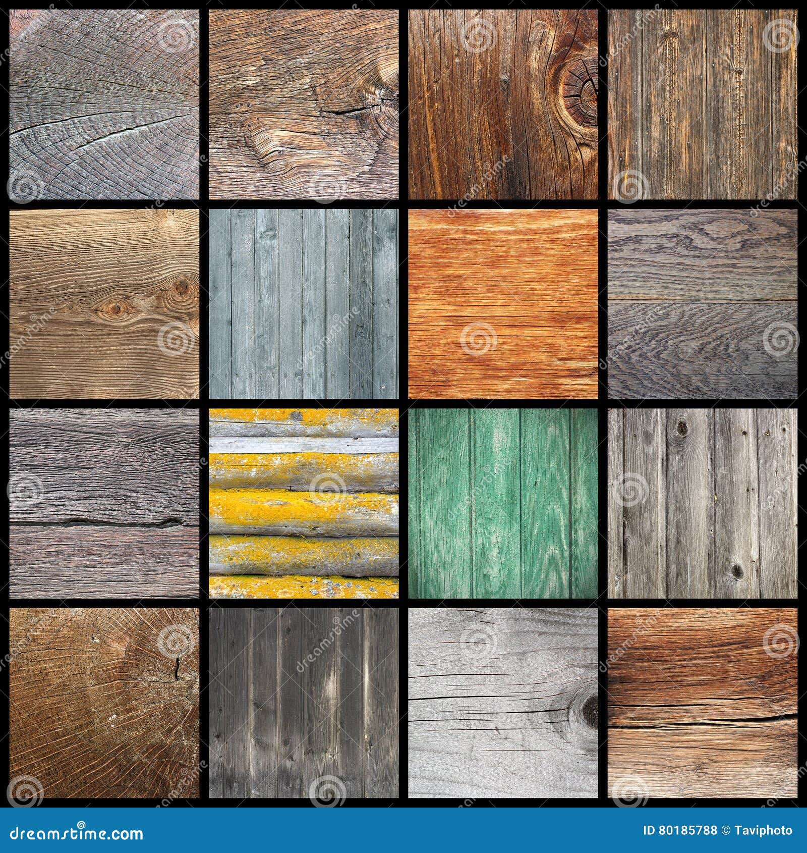 Different Wood Textures for Your Design Stock Photo - Image of detail ...