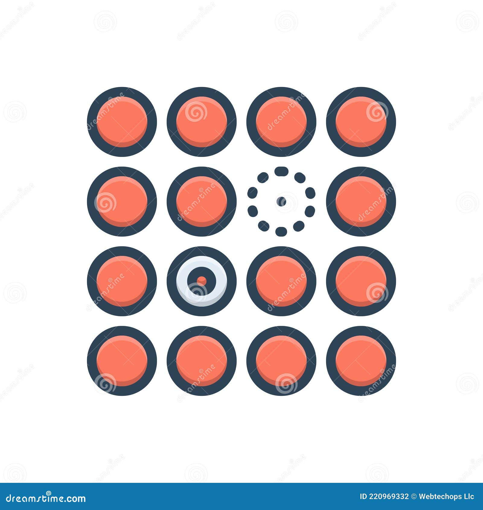 Color Illustration Icon for Differentiated, Difficulties and Difference ...