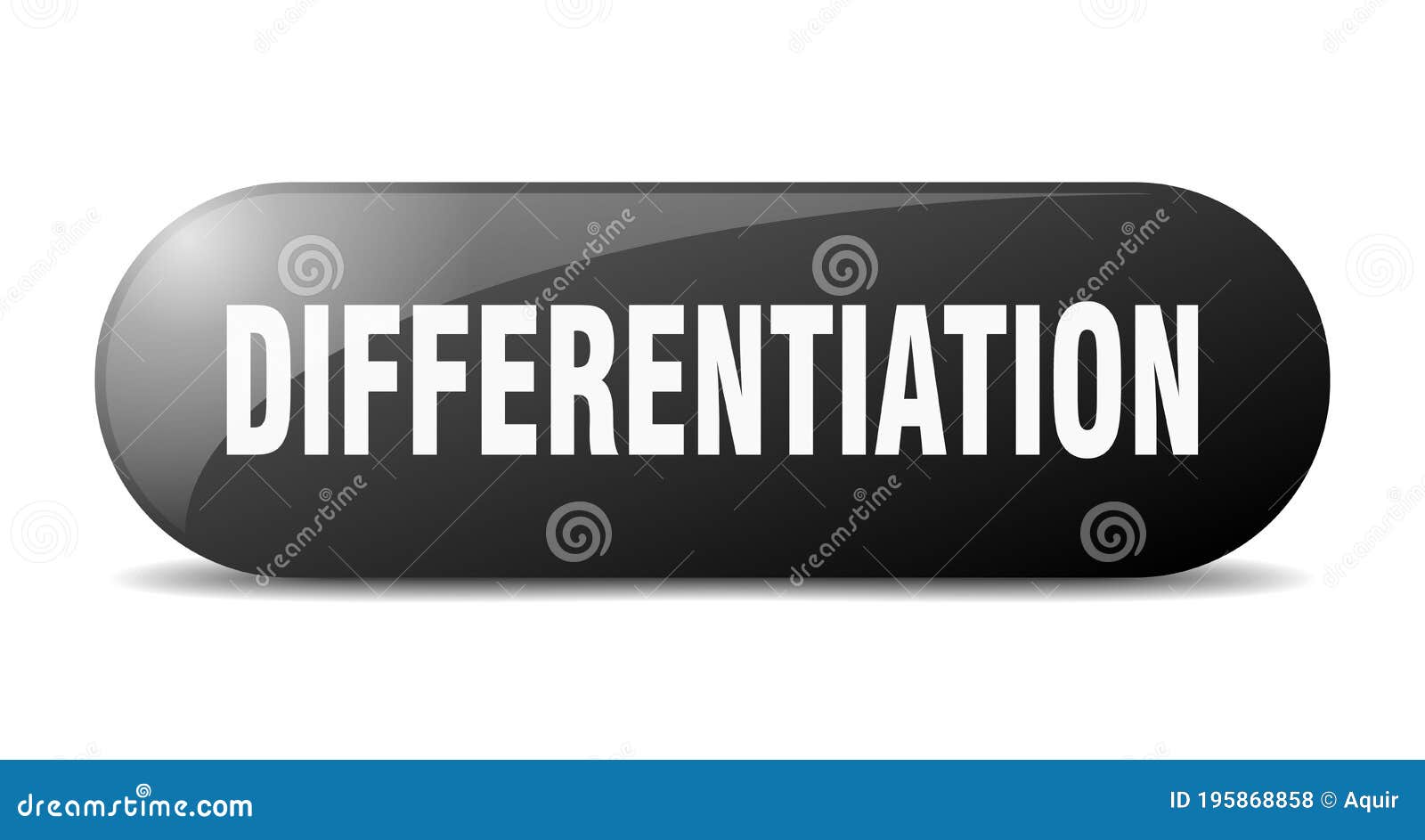 Differentiation Button Cartoon Vector | CartoonDealer.com #196832957