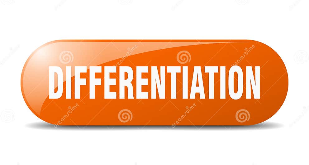 Differentiation Button. Differentiation Sign. Key. Push Button Stock ...