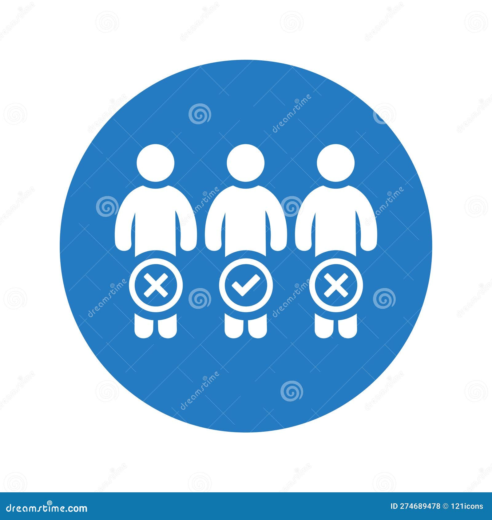 Differentiation Icon On White Background. Simple Element Illustration ...
