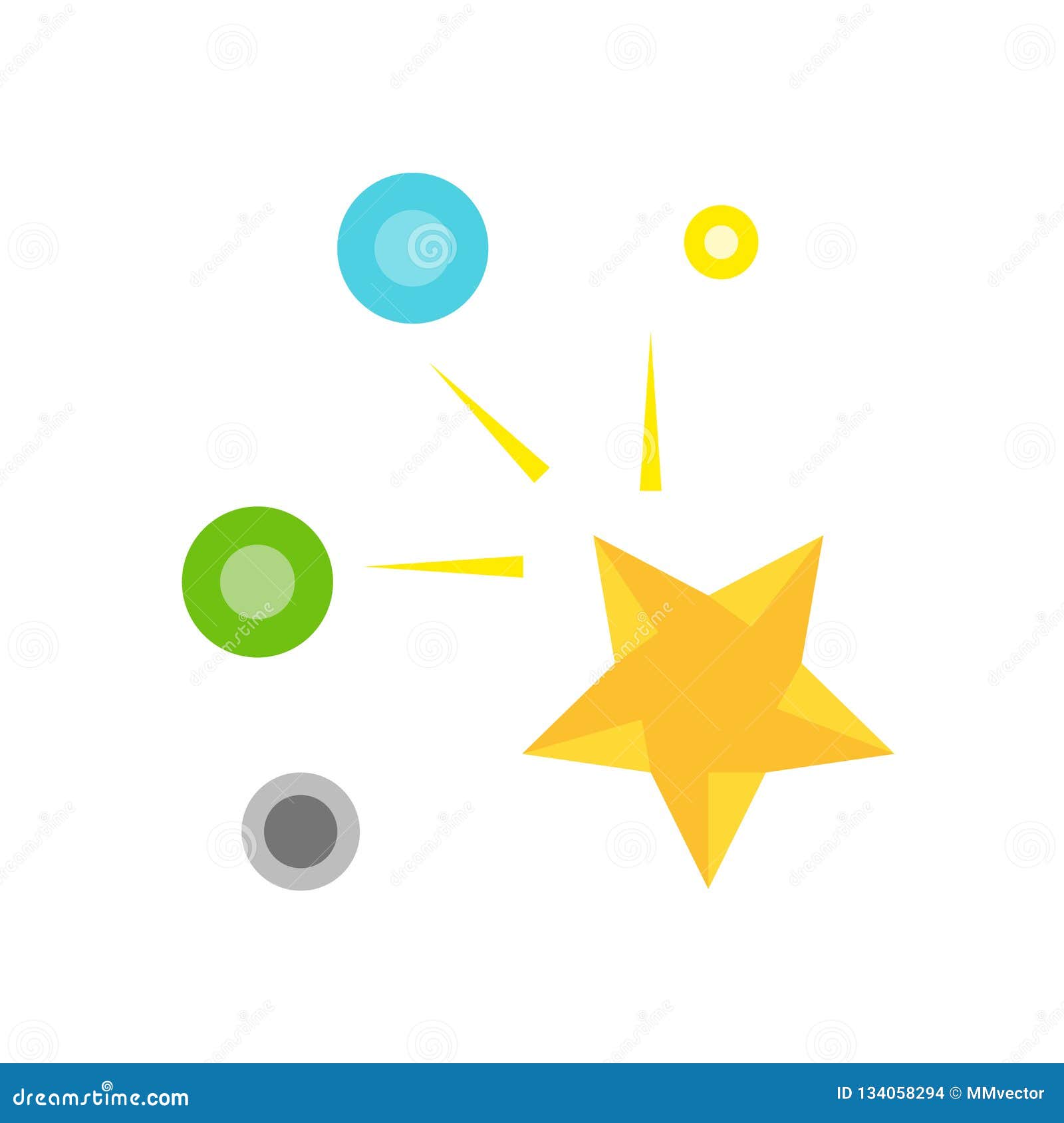 Differentiation Icon Vector Isolated on White Background ...