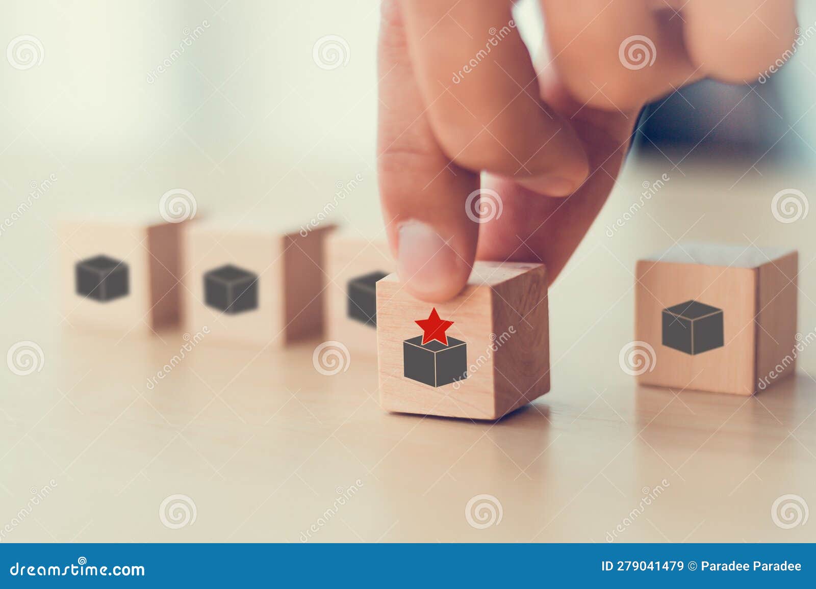Differentiation Strategy Concept. Providing Uniqueness, Different and ...