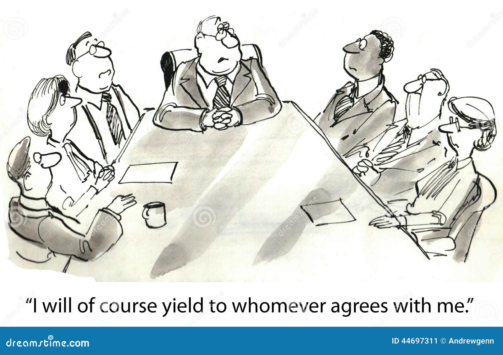 Difficult Boss stock illustration. Illustration of insulting - 44697311