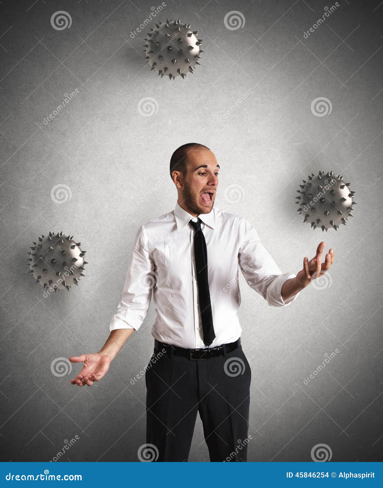 Difficult business stock photo. Image of difficulty, scream - 45846254