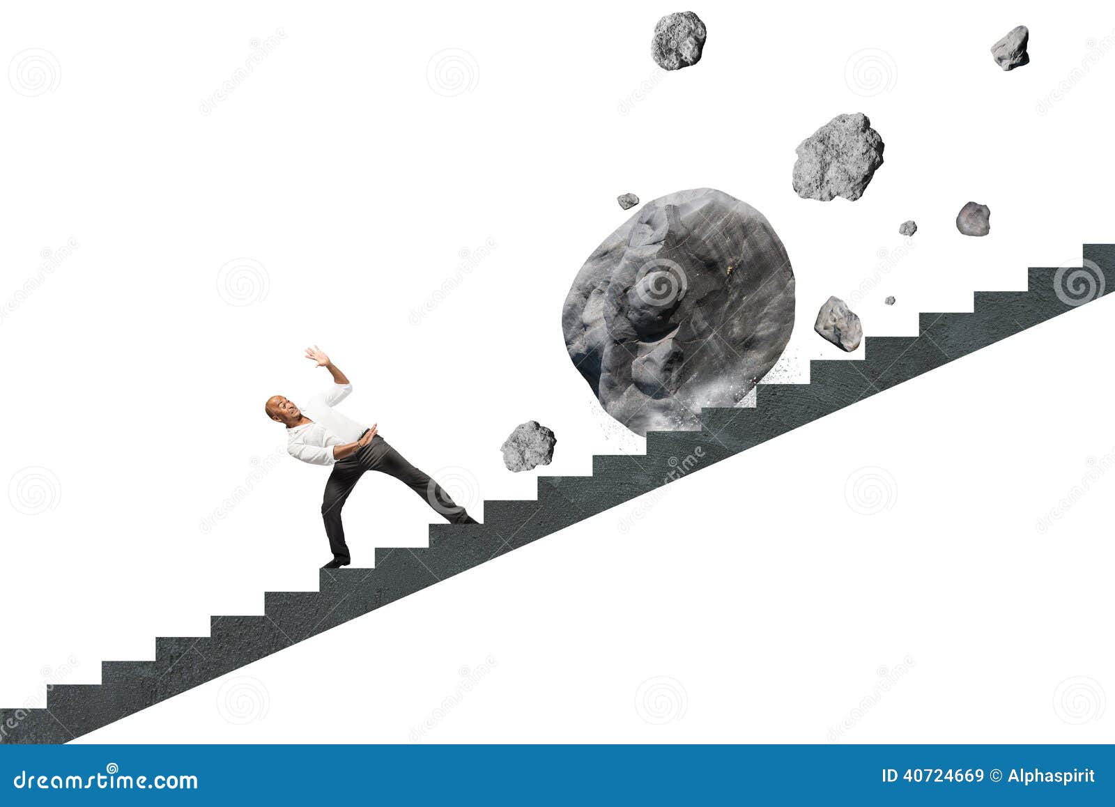 Difficult career stock image. Image of challenge, business - 40724669