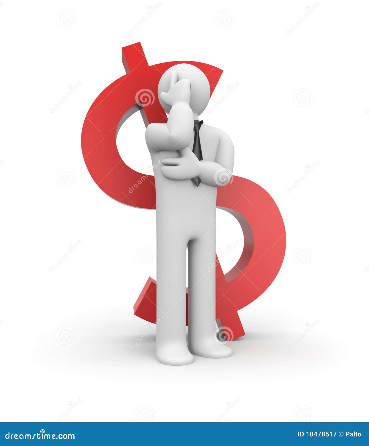 Difficult choice stock illustration. Illustration of businessman - 10478517