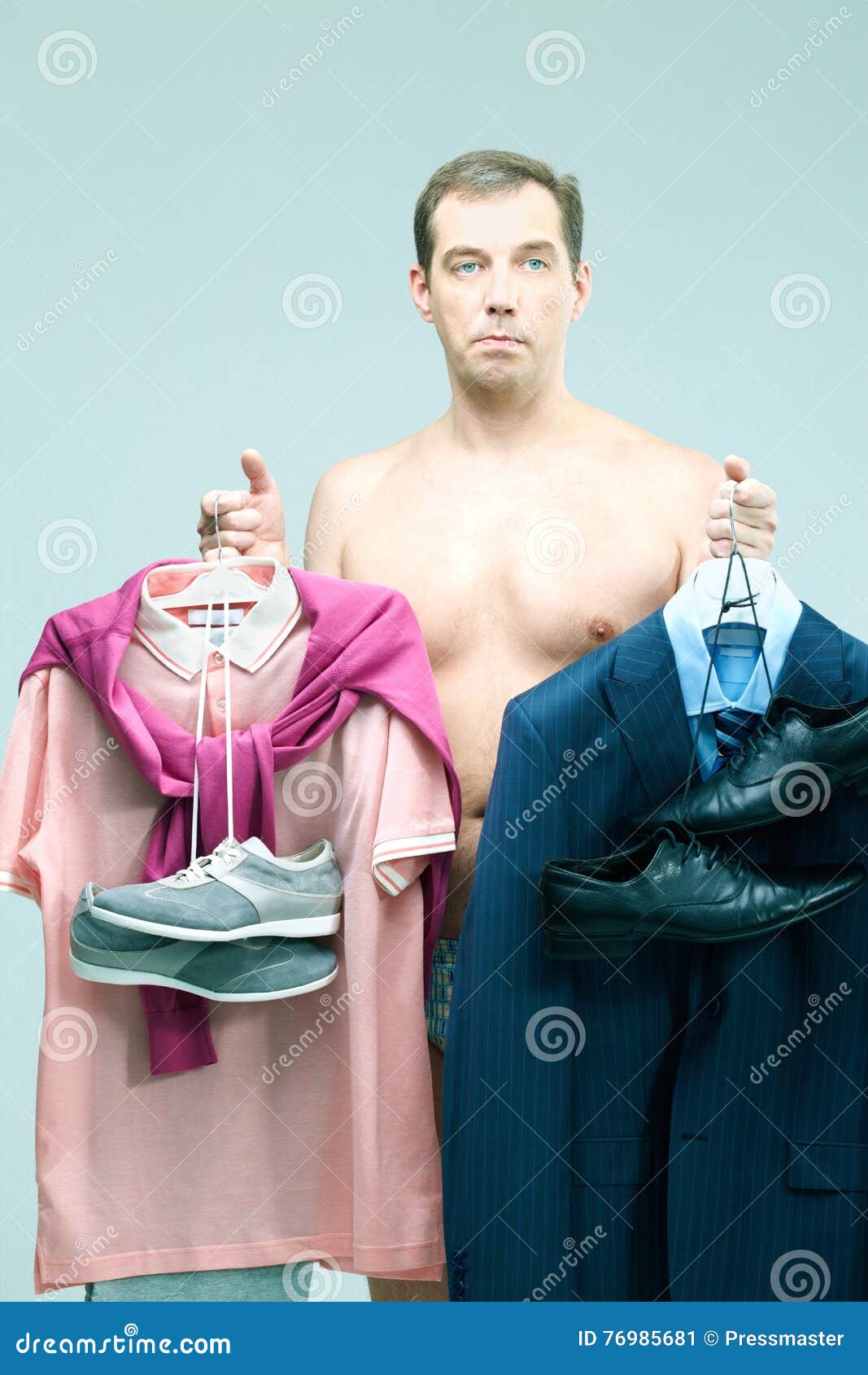 Difficult choice stock image. Image of casual, adult - 76985681