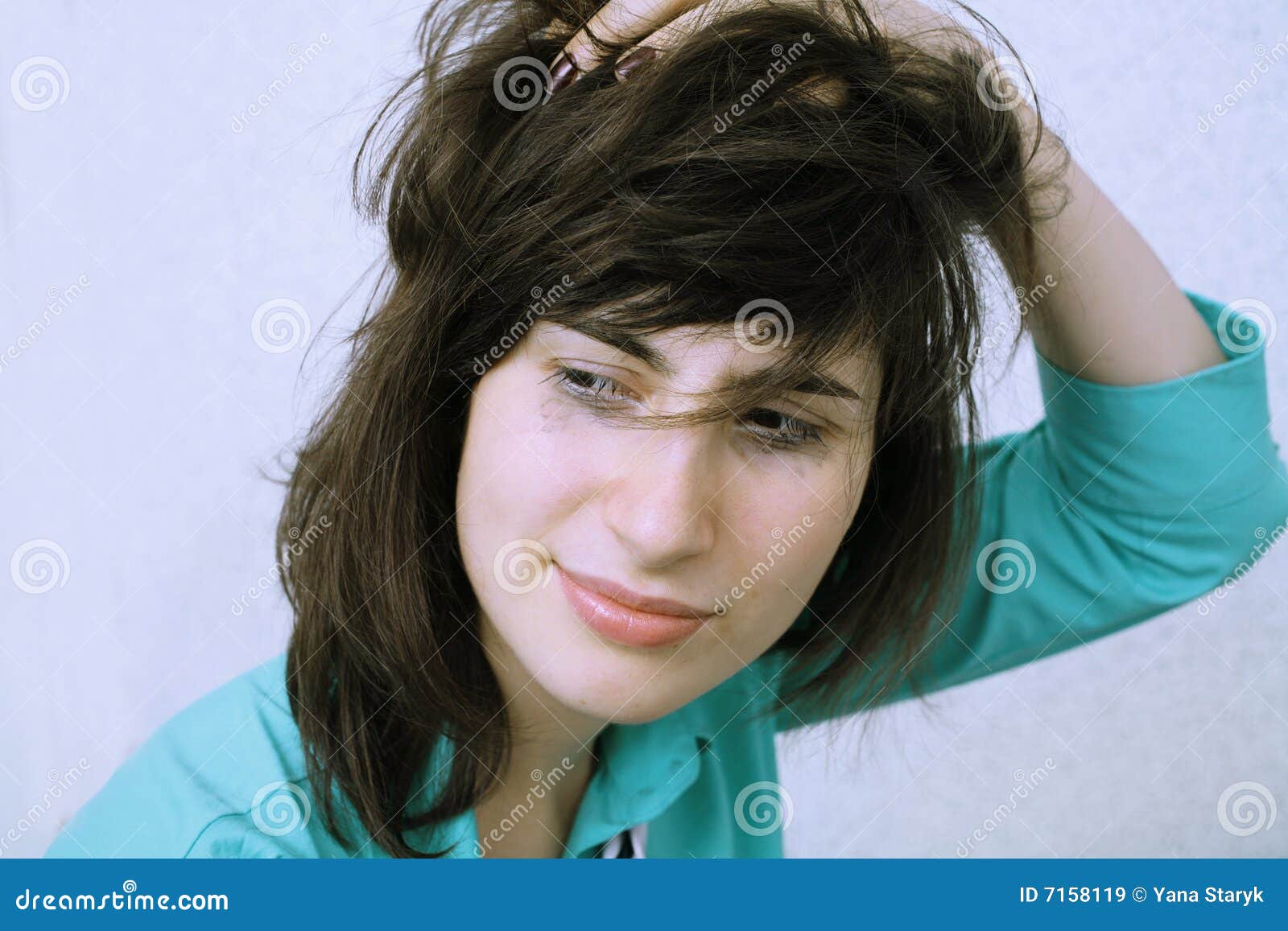 Difficult day stock image. Image of girl, young, despondency - 7158119