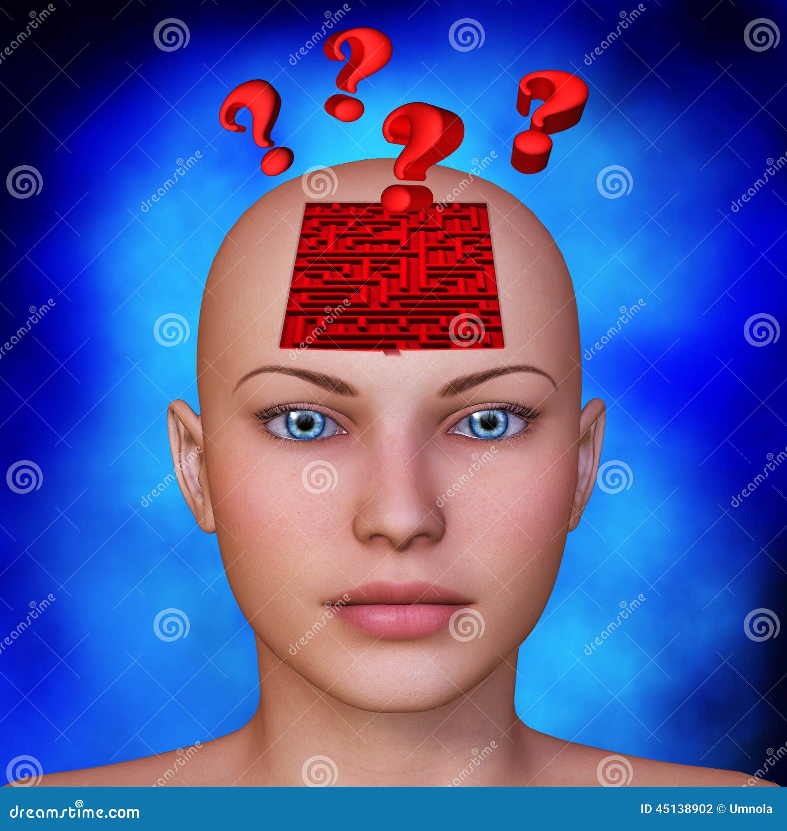 Difficult decision stock illustration. Illustration of labyrinth - 45138902