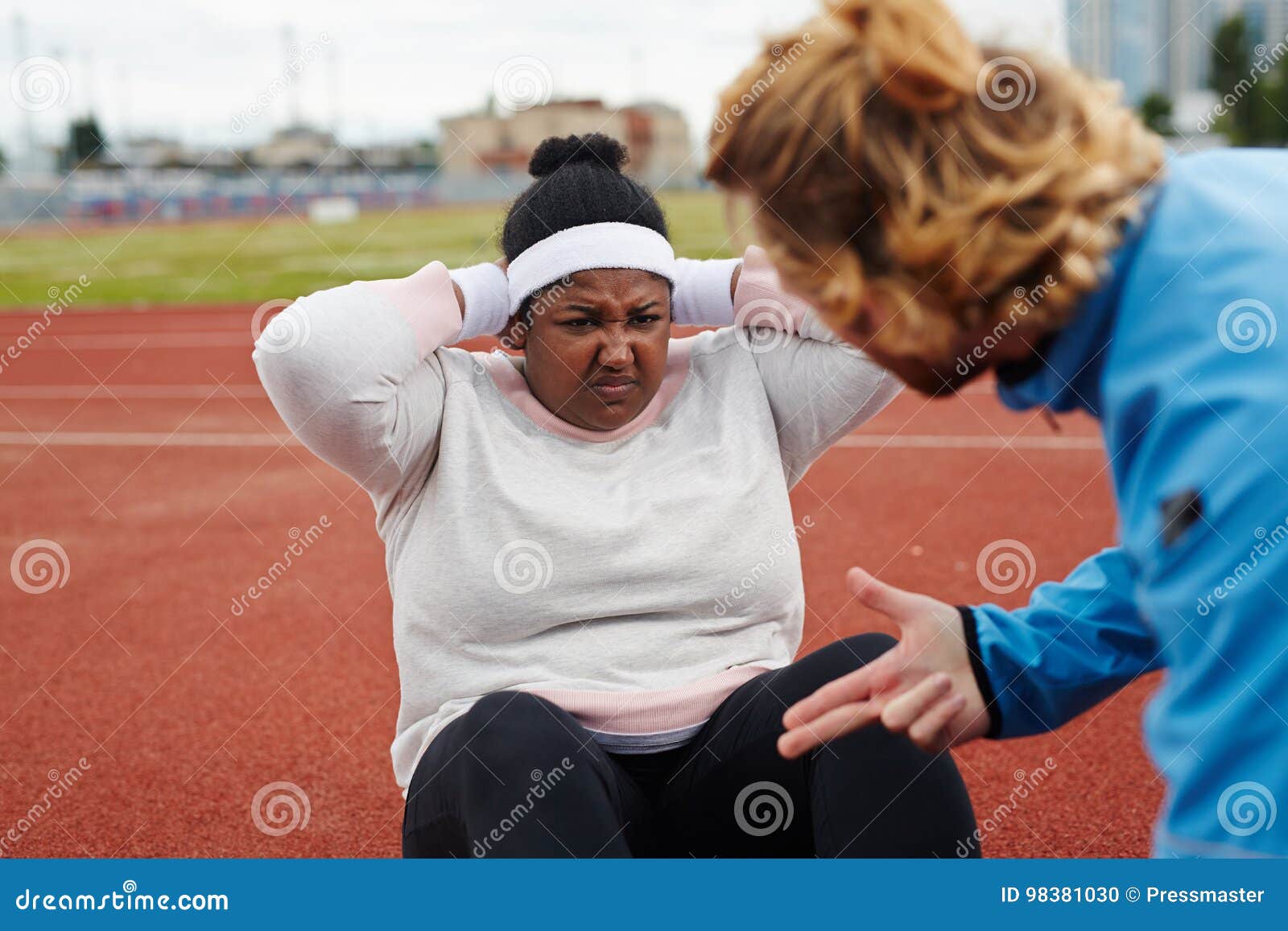 Difficult exercise stock photo. Image of outdoor, consulting - 98381030