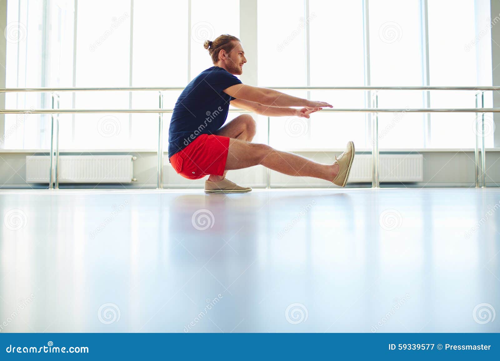 Difficult exercise stock image. Image of activewear, masculine - 59339577